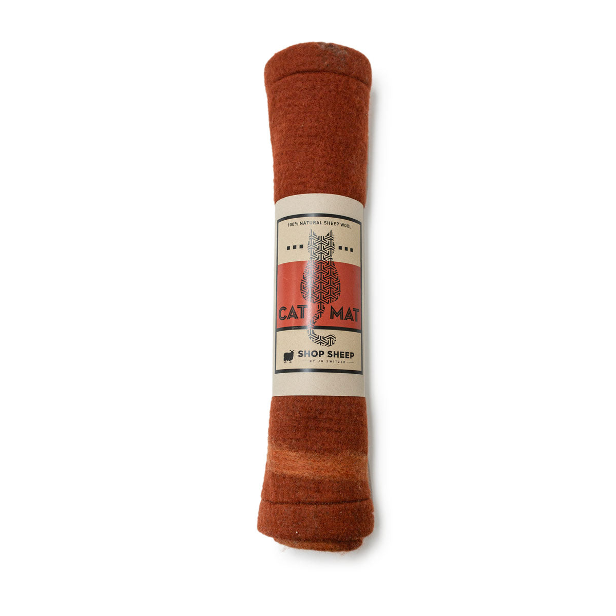 Wool Cat Mat in Marmalade | All Natural Mat for Cats – JG Switzer