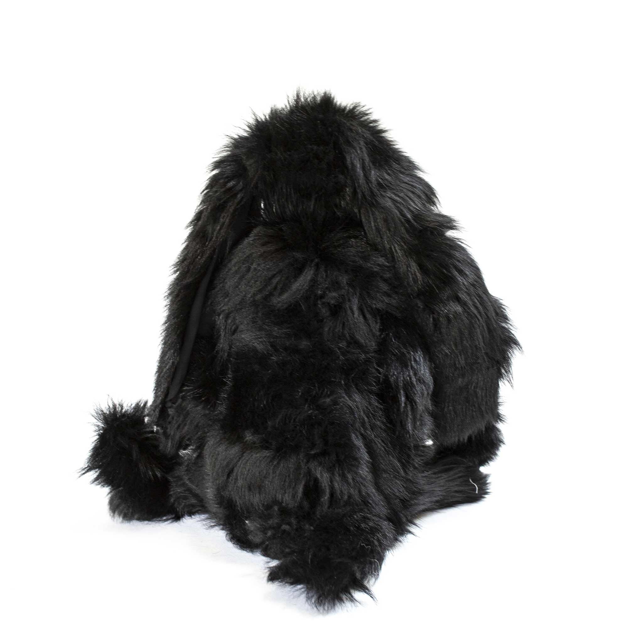 Little JG Rabbit in Black Fur | JG SWITZER – JG Switzer
